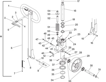 Pallet Truck Parts, The Pallettruck Shop
